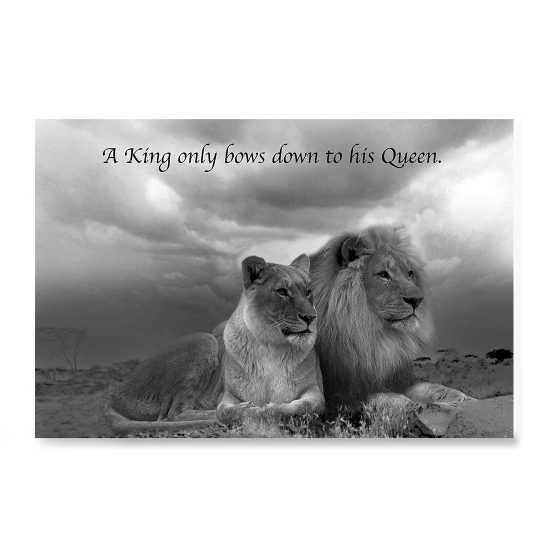 Most Popular Lion Theme Quote Posters Power Strength Brave Beast ...