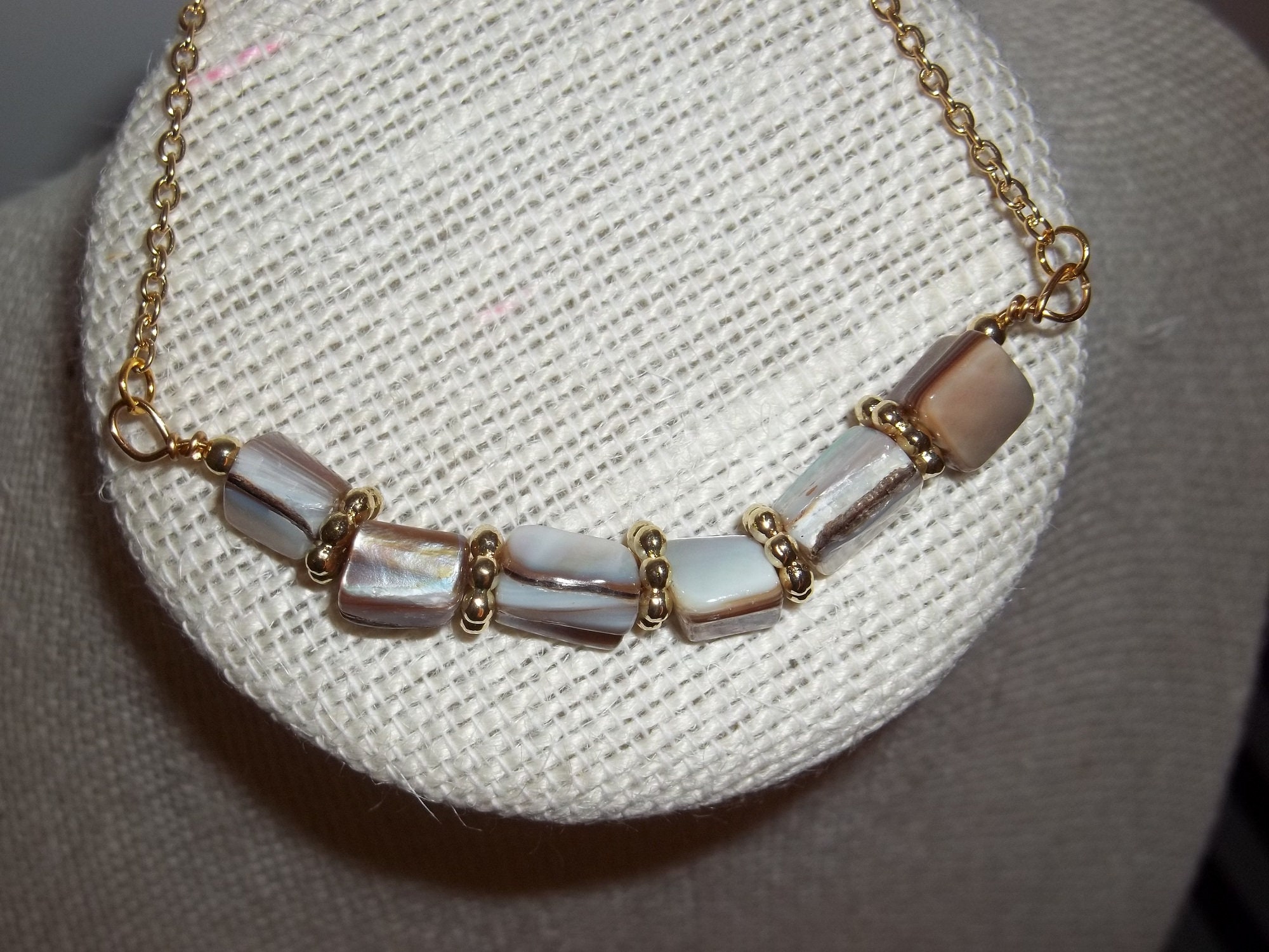 Chunk Shell Bracelet Natural Shell Abalone Beach Wedding Sea | Etsy