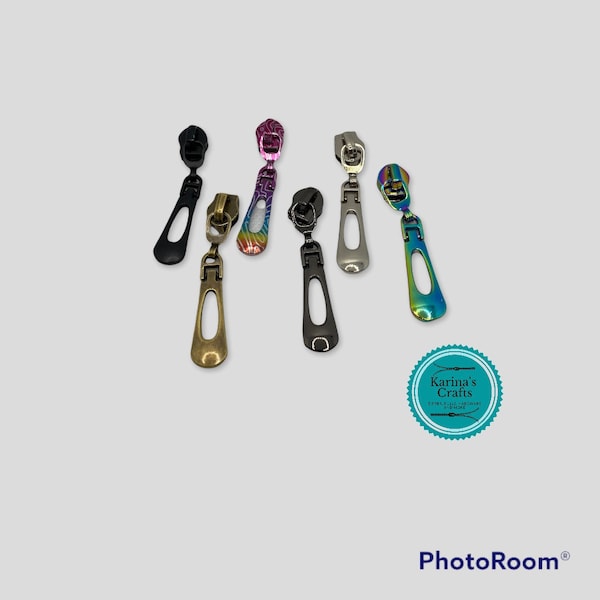 Metal Zipper Pulls - Etsy