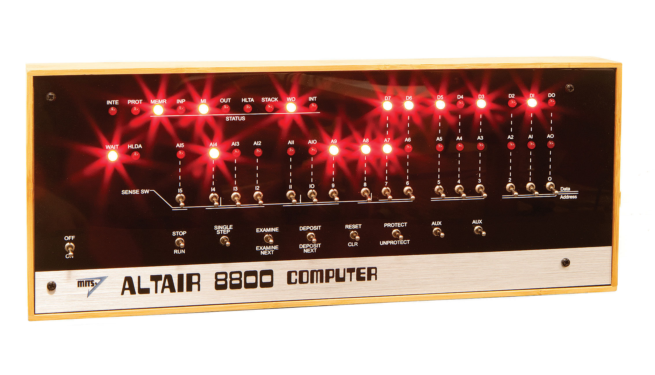 Assembled Altairduino An Arduino Based Altair 8800 Replica Etsy 9081