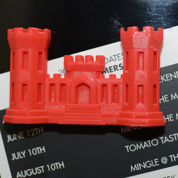 3d Printed Engineer Castle - Etsy