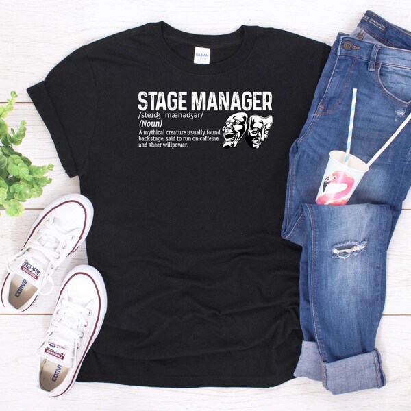 Funny Stage Manager Shirt - Etsy