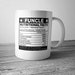 Funcle Nutritional Facts Mug, Funcle Gift, Uncle Coffee Mug, Birthday ...