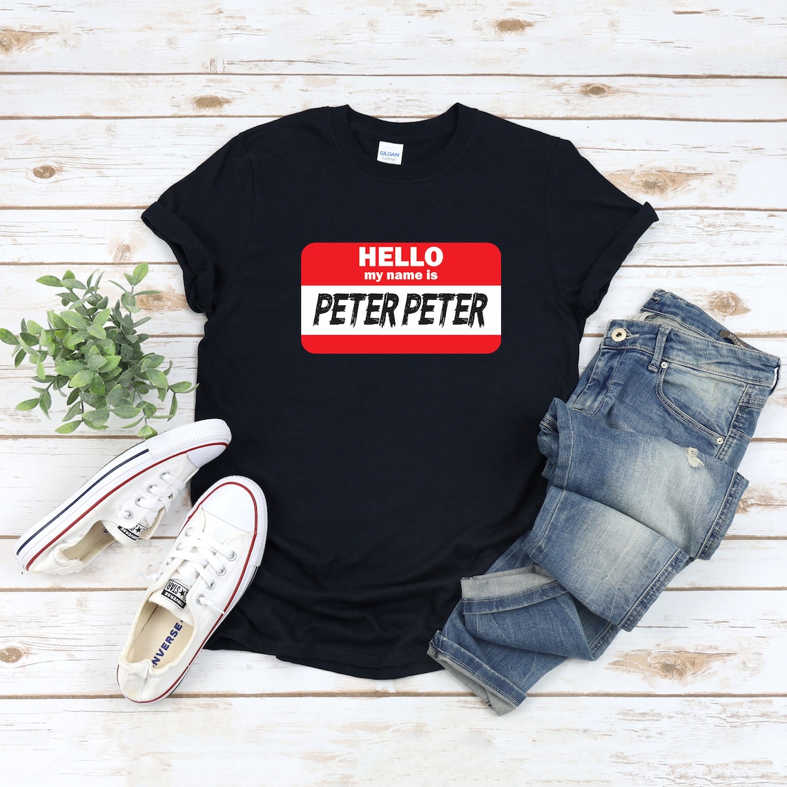 Hello My Name Is Peter Peter Funny Spooky Halloween shirt | Etsy