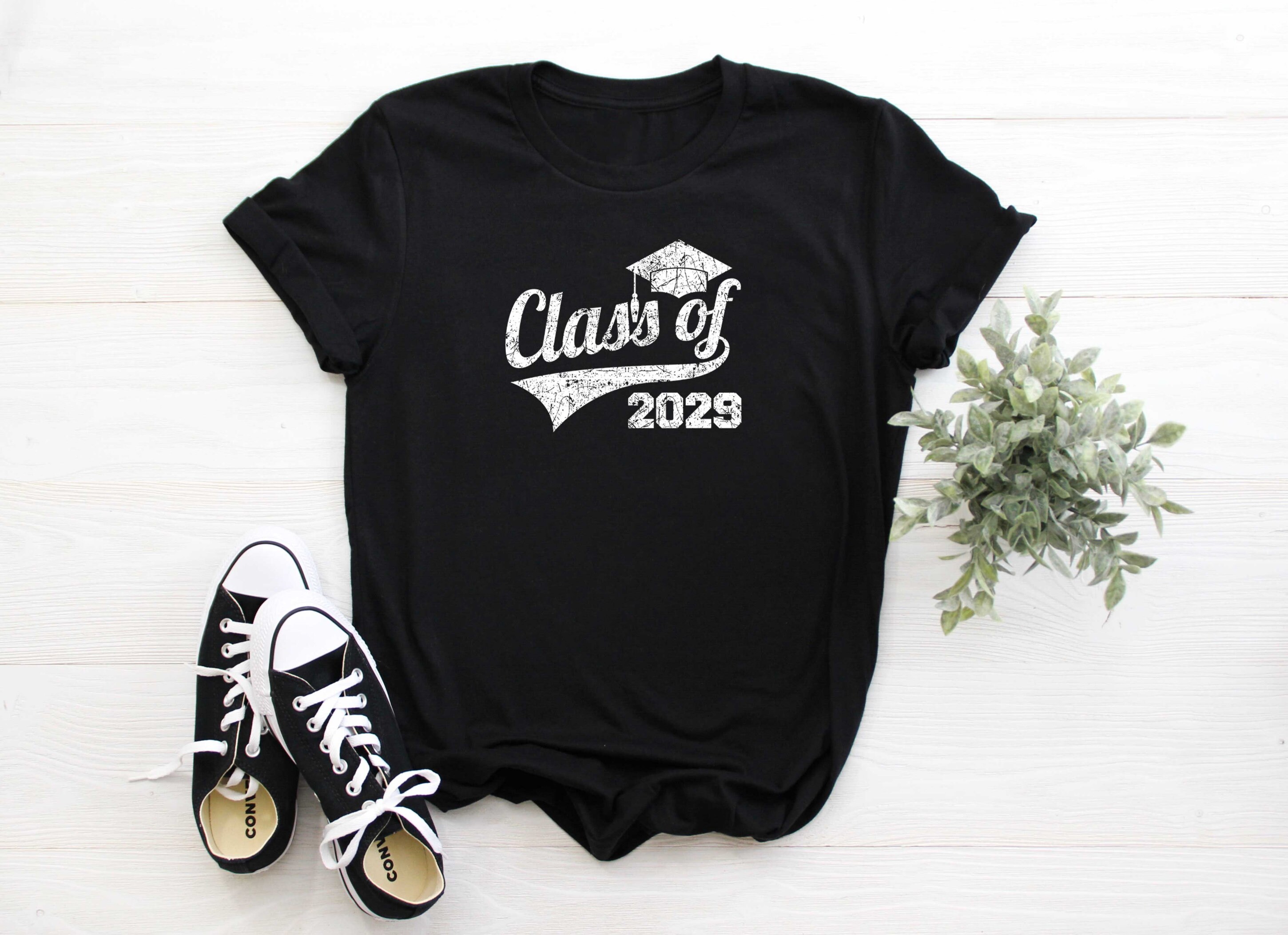 Class of 2029 Vintage Senior High School Graduation T-shirt - Etsy UK