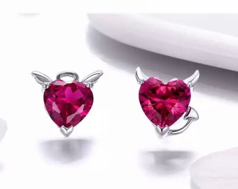 Devil Earrings - Etsy