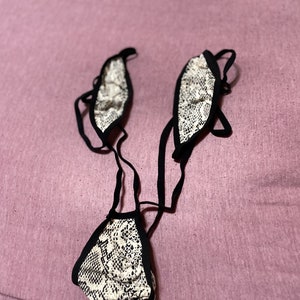 Extreme One Piece String Micro Bikini Set. Shiny Micro - Etsy