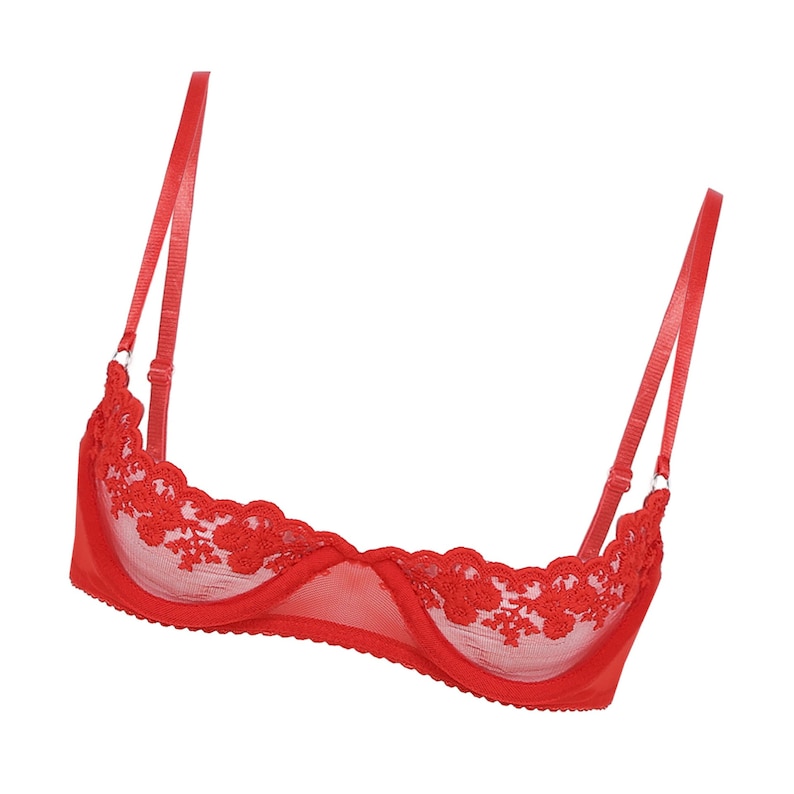 Shelf Bra Open With Support Cupless Open Cup Custom Bra Etsy