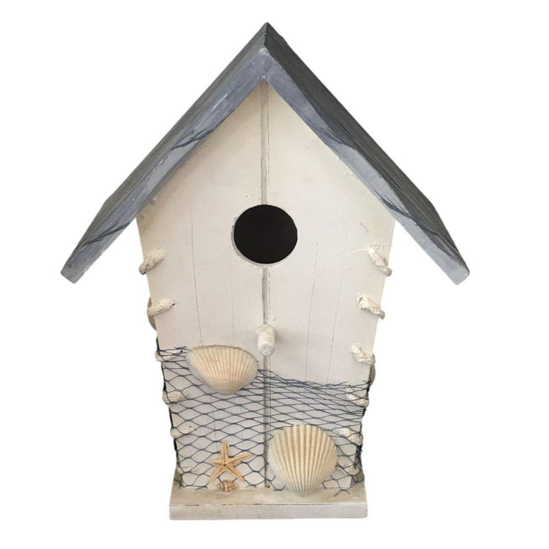 Seashell Birdhouse - Etsy