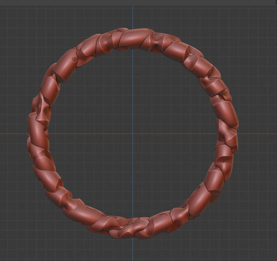 Stl 3d Model Jewelry Cad File For 3d Printing Cnc Rough Ring 3d Jewelry