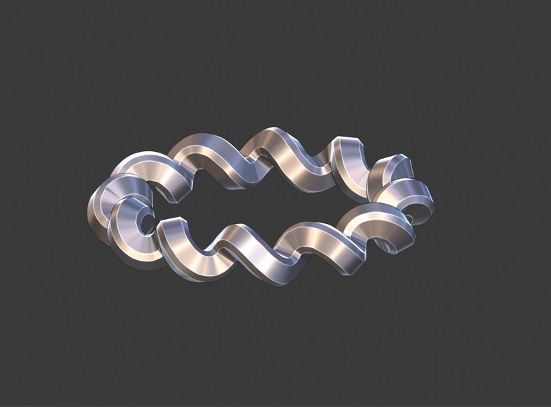 STL 3D Model/ Jewelry CAD File for 3D Printing/cnc/spring Ring//3d ...