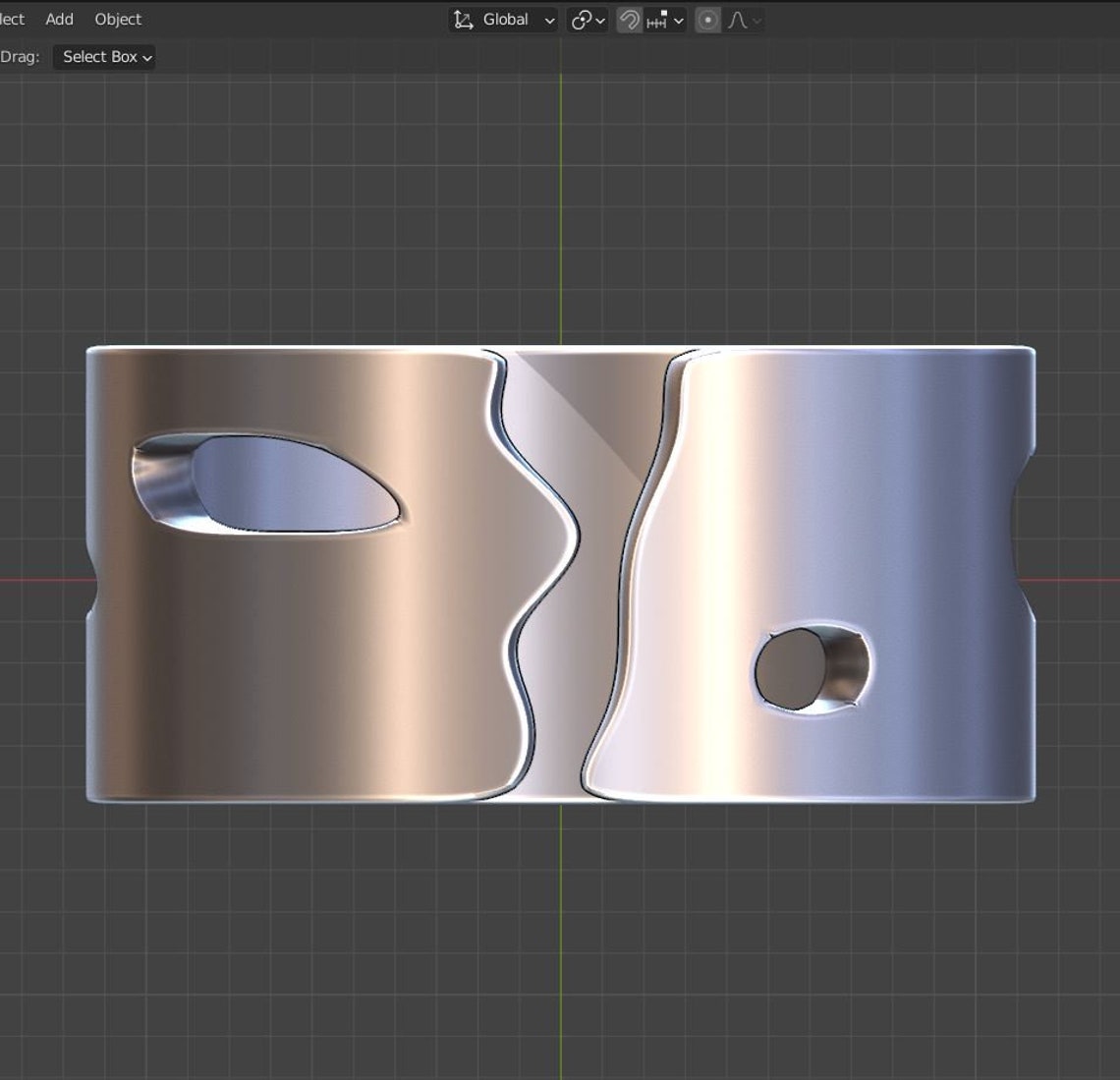3D Printable Ring STL Model: Jewelry CAD File (digital Download) - Etsy