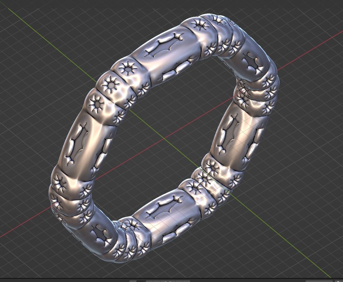 3D Ring Model STL File: Jewelry CAD Design (digital Download) - Etsy
