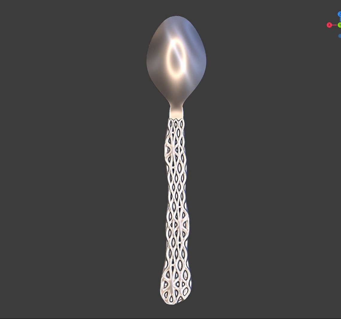 STL 3D Model/ Spoon CAD File for 3D Printing//lace Spoon - Etsy UK