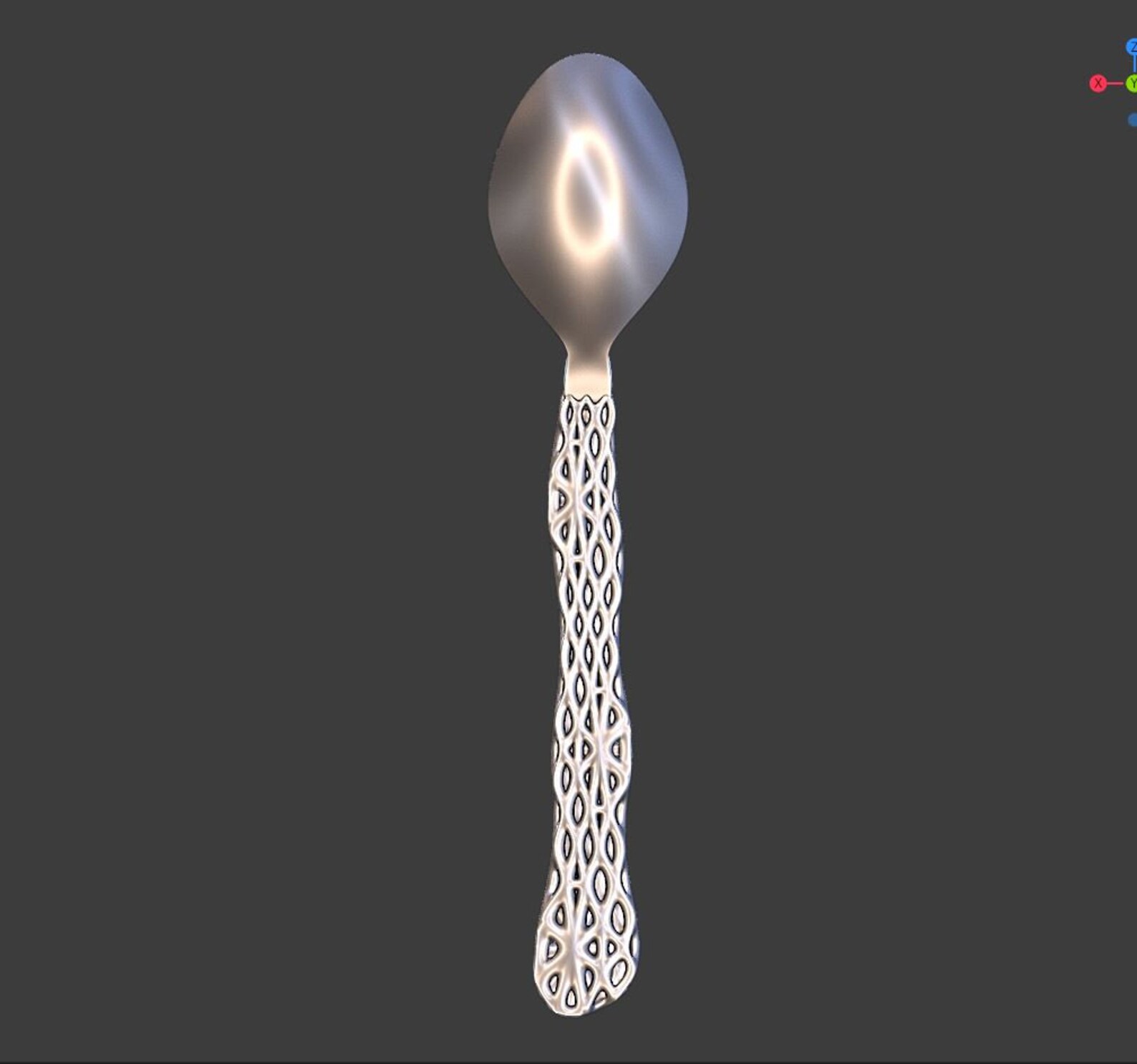 STL 3D Model/ Spoon CAD File for 3D Printing//lace Spoon - Etsy UK