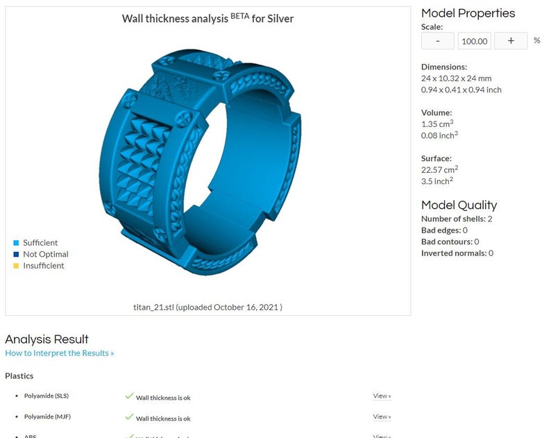 STL 3D Model/ Jewelry CAD File for 3D Printing/cnc/thorns Ring//3d ...