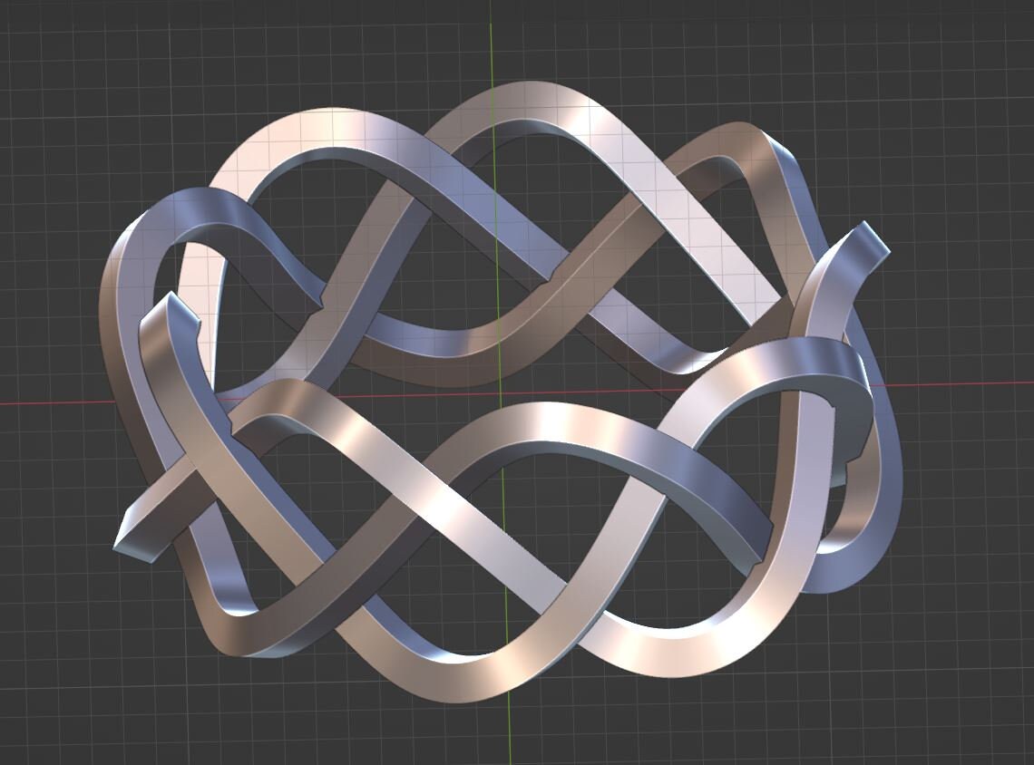Braided Ring STL File: 3D Jewelry CAD Model (digital Download) - Etsy
