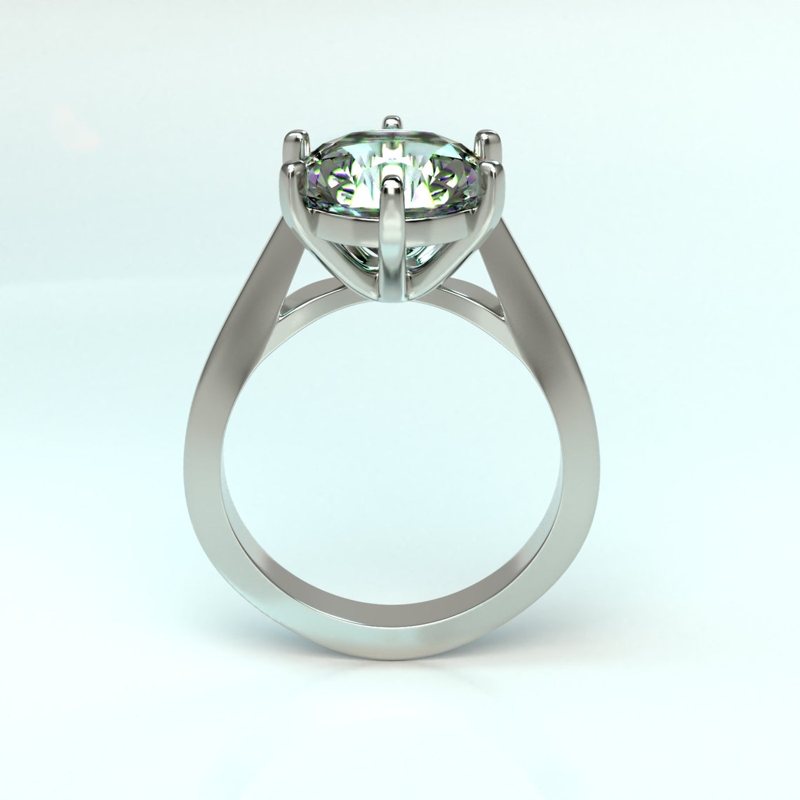 Buy Classic Diamond Ring 3D Model: Jewelry CAD File (STL) Online in ...