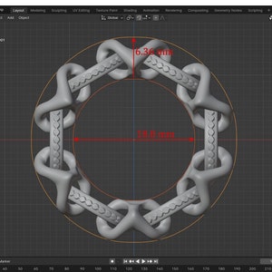 STL 3D Model Jewelry CAD File for 3D Printing/cnc//3d - Etsy