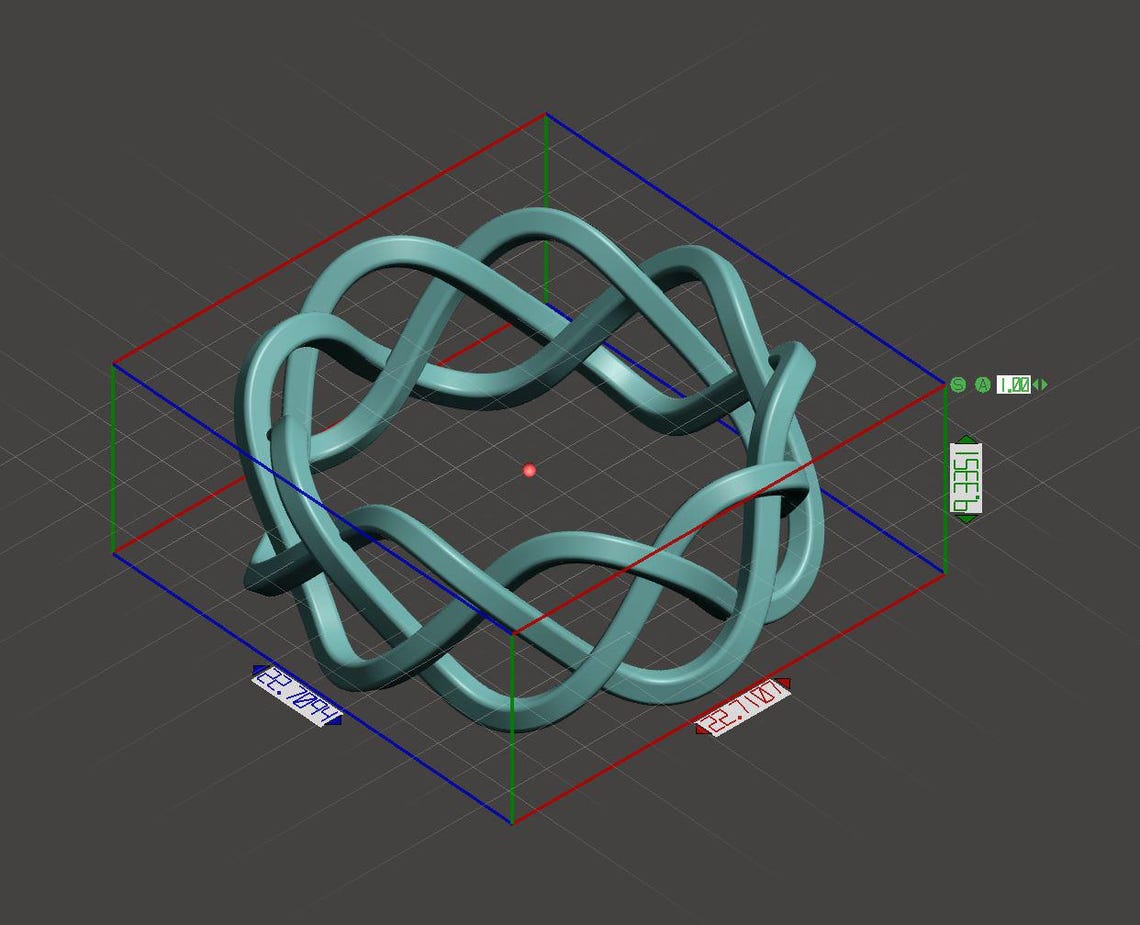 Braided Ring STL File: 3D Jewelry CAD Model (digital Download) - Etsy