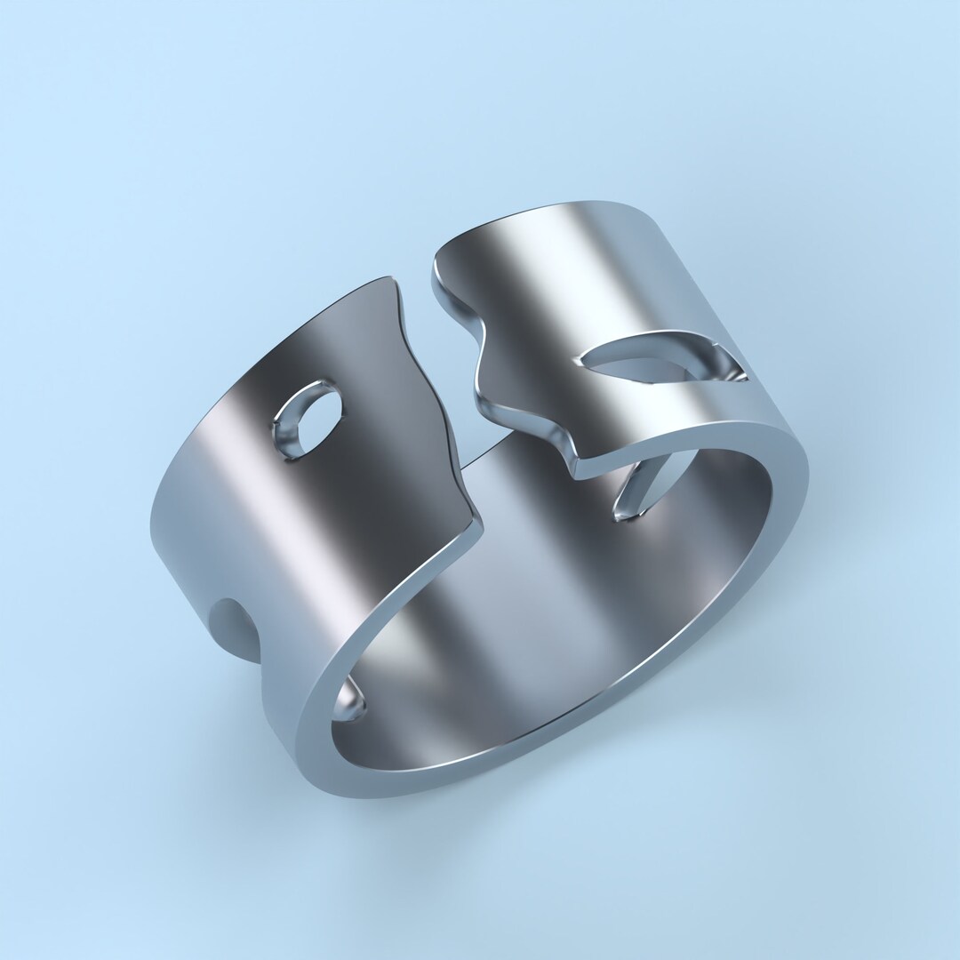 3D Printable Ring STL Model: Jewelry CAD File (digital Download) - Etsy