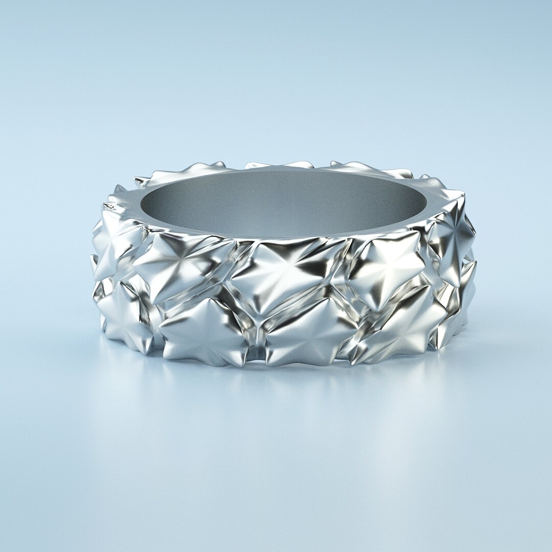 Star Ring 3D Model: Jewelry CAD File (digital Download) - Etsy