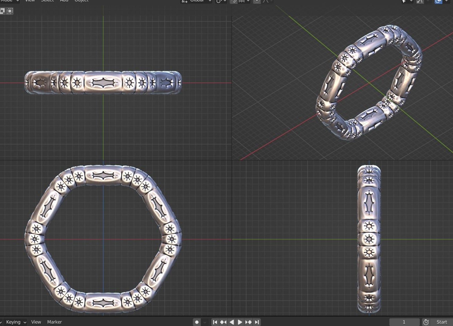 3D Ring Model STL File: Jewelry CAD Design (digital Download) - Etsy