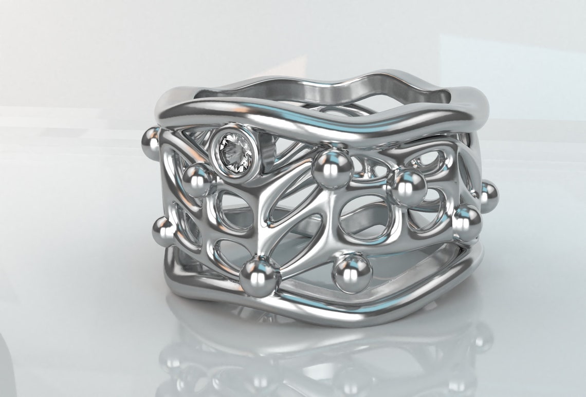 STL 3D Jewelry CAD File for 3D Printing/jewelry Design/3d Ring / - Etsy