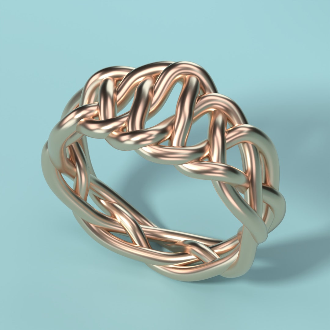 Jewelry 3D Model File for 3D Printing//celtic Ring 3D Model STL //3D ...
