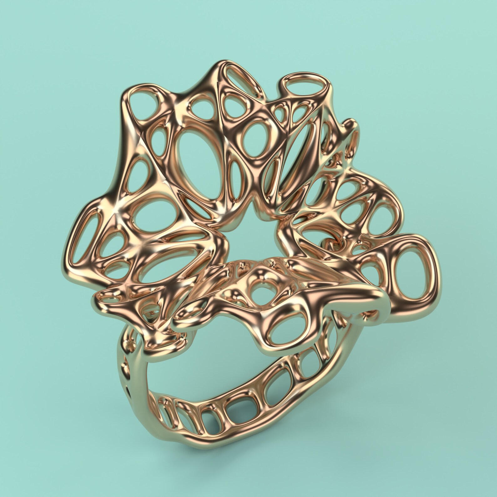 STL 3D Model Jewelry CAD File for 3D Printing/lace Ring / 3D Jewelry ...