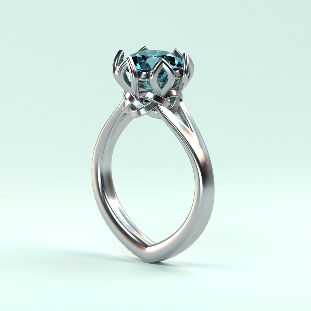 STL 3D Model Jewelry CAD File for 3D Printing/cnc/ Classic Ring / 3D ...