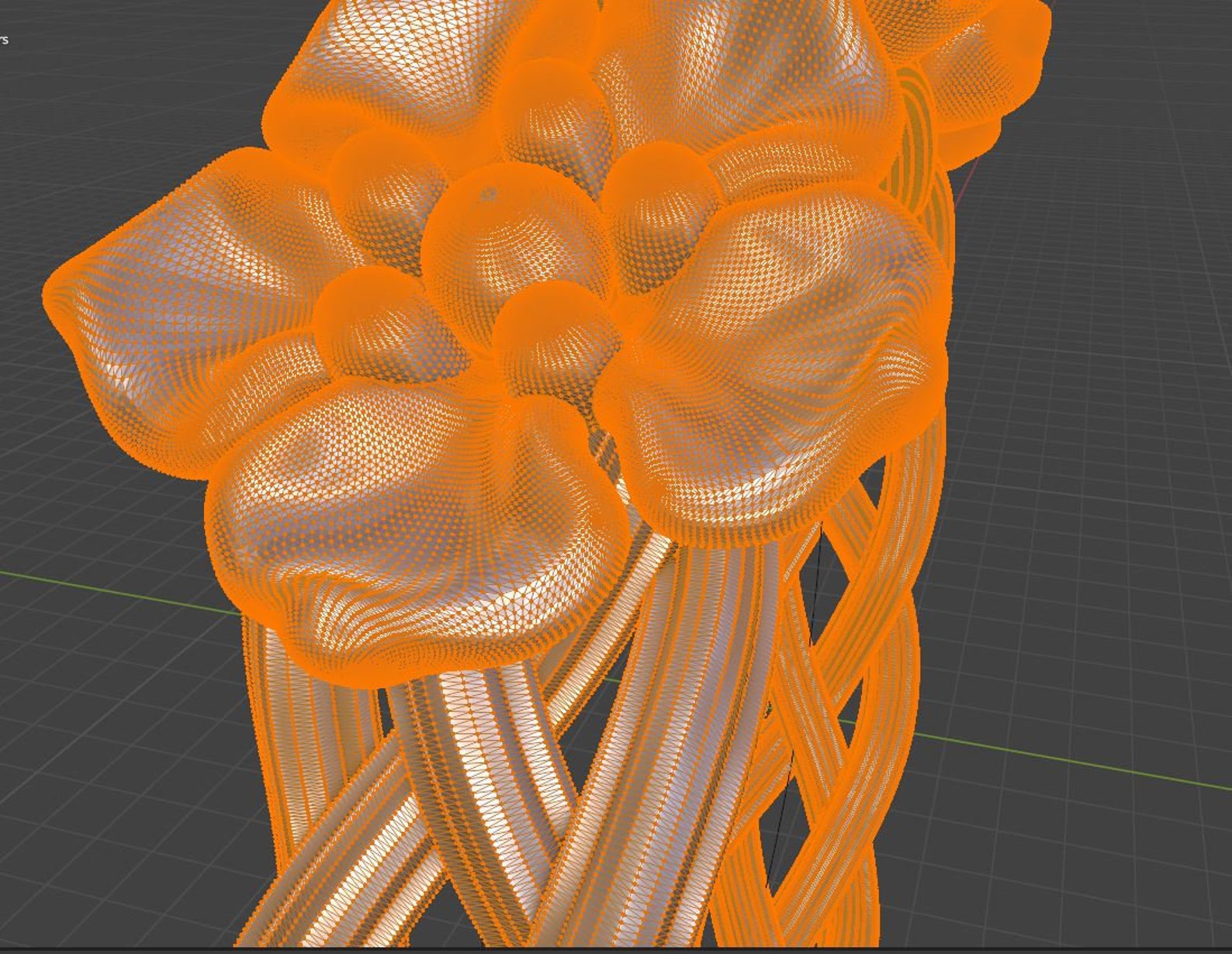 STL 3D Model/ Jewelry CAD File for 3D Printing//ring With Cute Flowers ...