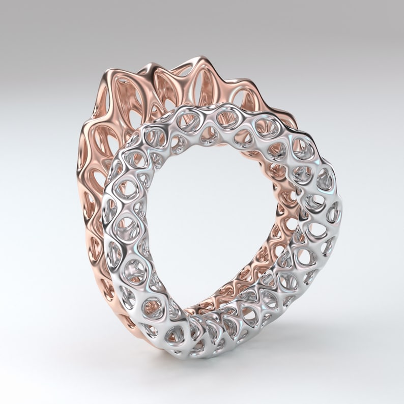 STL 3D Model/ Jewelry CAD File for 3D Printing//contemporary Jewelry/3d ...