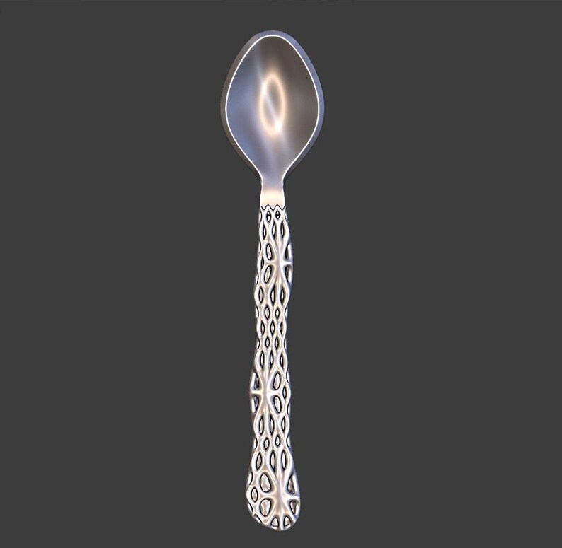 Lace Spoon 3D Model: CAD File for 3D Printing - Etsy