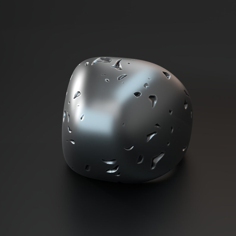 STL 3D Model Jewelry CAD File for 3D Printing/cnc/big Hammered - Etsy