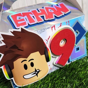 Roblox Favor Box Roblox Favor Box, Girl Roblox Candy Box - Etsy