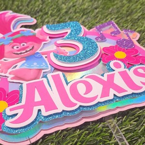 Troll Cake Topper. Trolls Party Decor. Troll Cake Decoration - Etsy