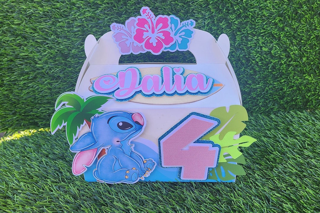 Stitch Favor Box / Candy Box - Etsy
