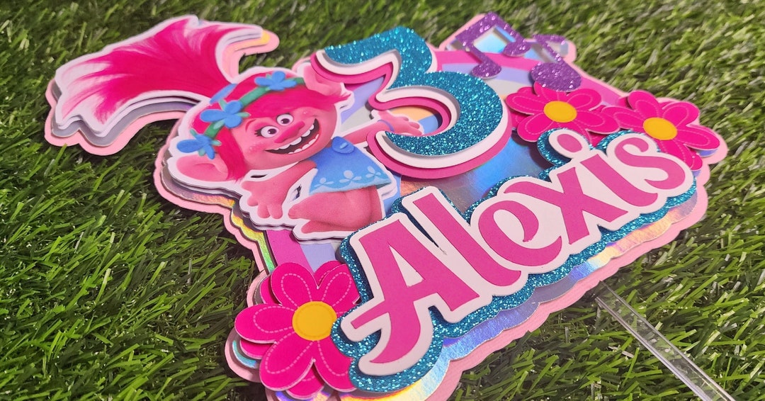 Troll Cake Topper. Trolls Party Decor. Troll Cake Decoration - Etsy