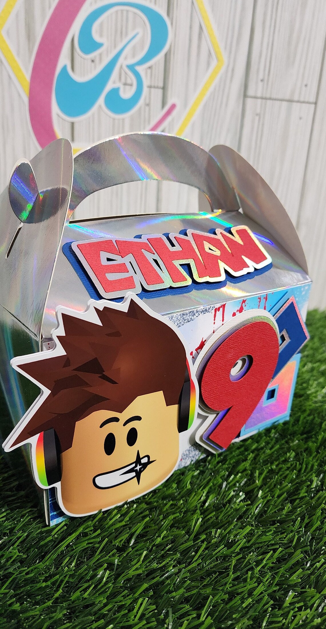 Roblox Favor Box Roblox Favor Box, Girl Roblox Candy Box - Etsy