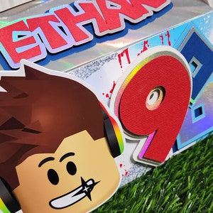 Roblox Favor Box Roblox Favor Box, Girl Roblox Candy Box - Etsy