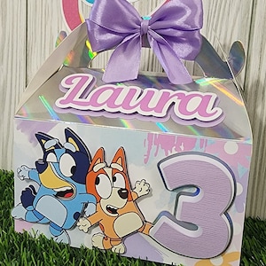 Inspired Bluey Favor Boxes, Kids Birthday Party, Party Favors - Etsy
