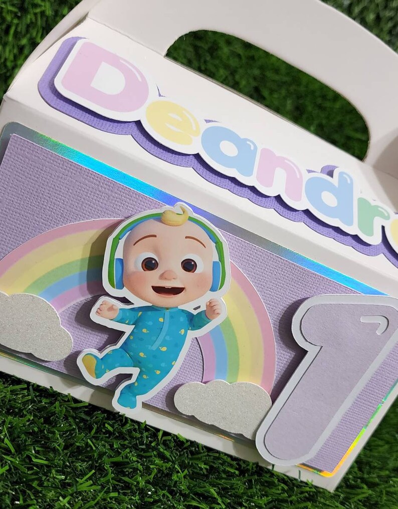 Cocomelon Favor Box/treat Boxes - Etsy