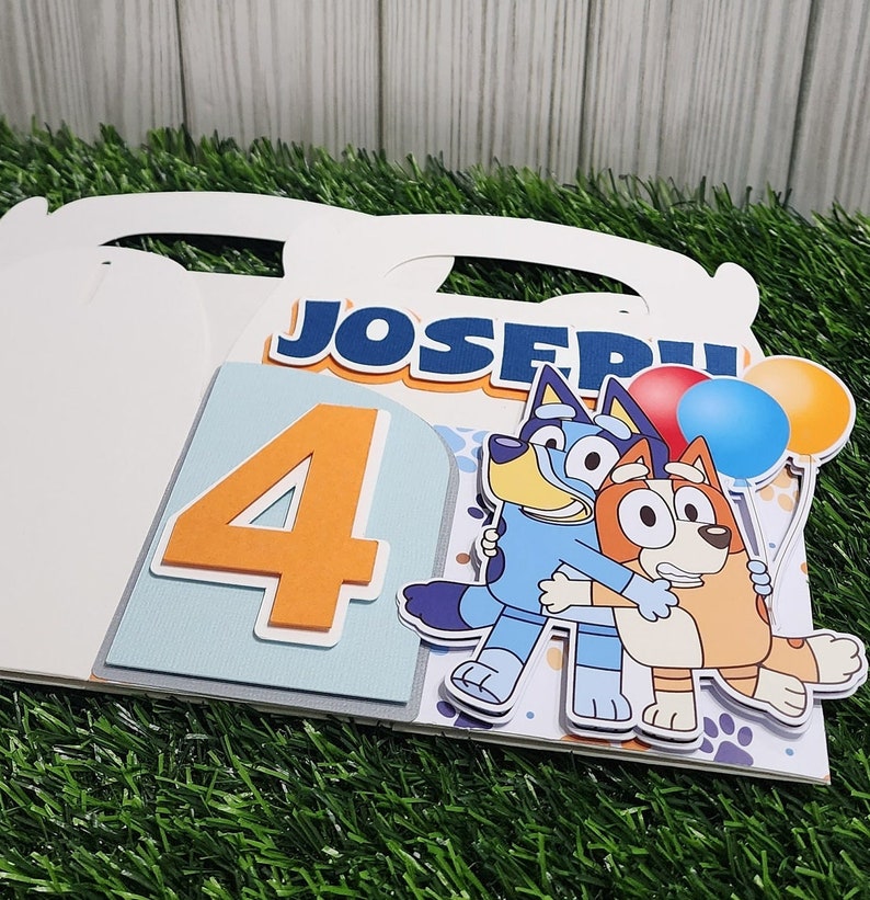 Inspired Bluey Favor Boxes, Kids Birthday Party, Party Favors - Etsy
