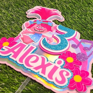 Troll Cake Topper. Trolls Party Decor. Troll Cake Decoration - Etsy