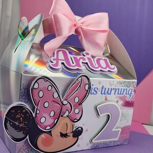 Personalized Favor Boxes, Custom Favor Box, Party Favor Box With Name ...