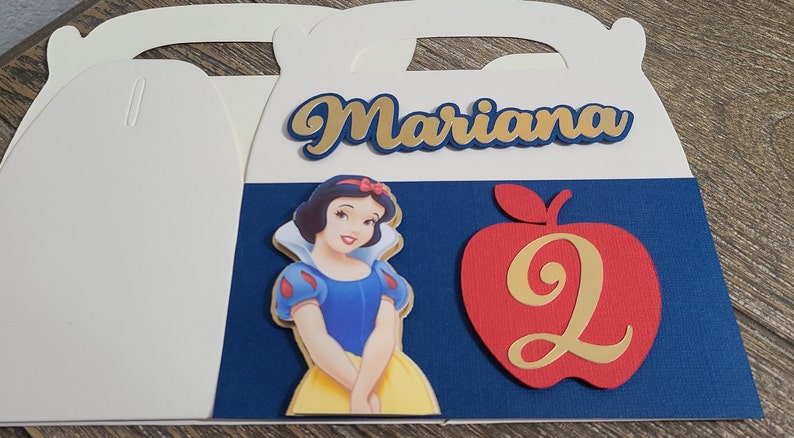 Snowwhite Favor Box | Etsy