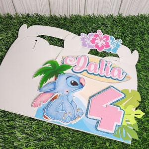 Stitch Favor Box / Candy Box - Etsy