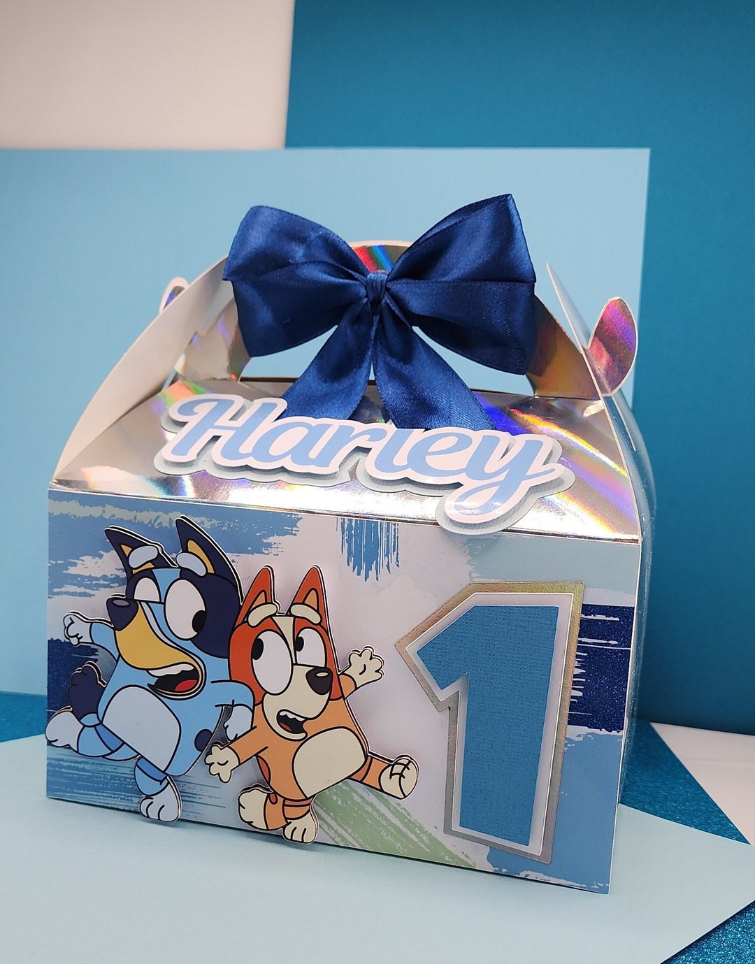 Inspired Bluey Favor Boxes, Kids Birthday Party, Party Favors - Etsy