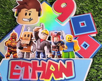 Roblox Cake Topper. - Etsy